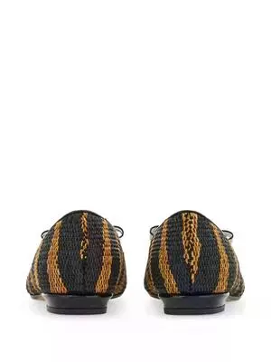 FERRAGAMO Varina Ballet Flats - Black
