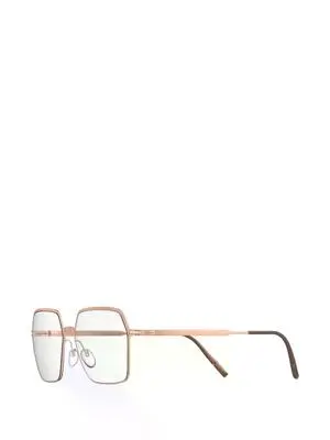 SILHOUETTE Titanium Geometric-frame Eyeglasses - Pink