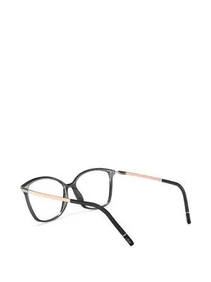 SILHOUETTE Cat-eye Eyeglasses - Black