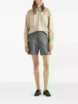 Prada Light Mohair Cargo Shorts