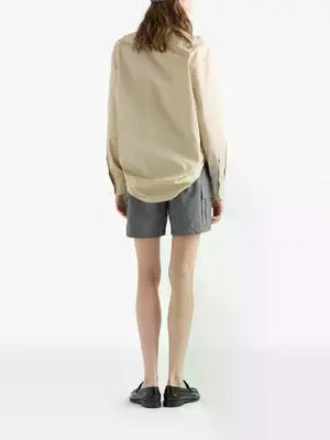 Prada Light Mohair Cargo Shorts