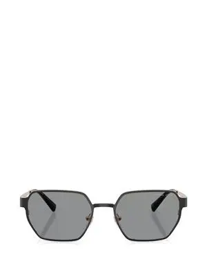 Michael Kors Madagascar Geometric-frame Sunglasses - Black