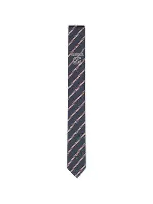 Thom Browne Jacquard-stripe Tie - Blue