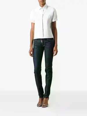 Dsquared2 Leopard-print Slim Fit Jeans