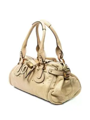 Chloé Paddington Padlock Tote Bag - Neutrals