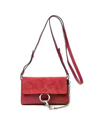 Chloé Faye Mini Shoulder Bag - Red
