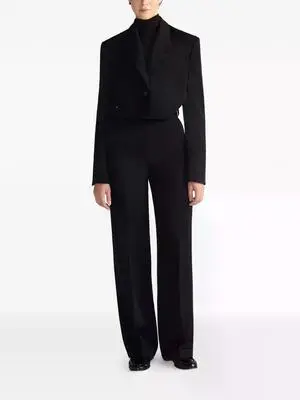 THE ARKOW Imara Pressed-crease Wide Leg Trousers