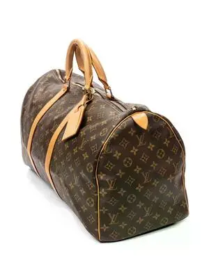 LOUIS VUITTON 50 Keepall Travel Bag - Brown
