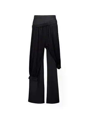 Natasha Zinko Layered Effect Folded Trousers