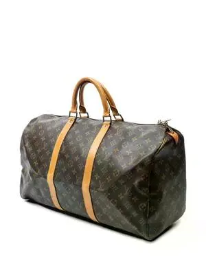 LOUIS VUITTON Keepall 50 Holdall - Brown
