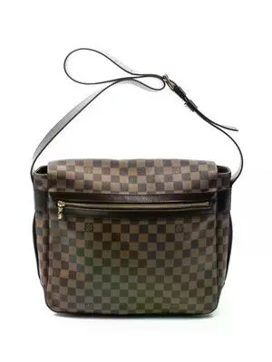 LOUIS VUITTON Damier Ebène Messenger Bag - Brown