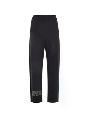 A PAPER KID Crystal-embellished Pleated Trousers