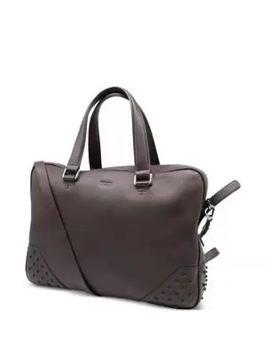 TOD'S Studded Briefcase