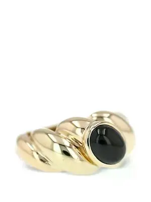 Van Cleef & Arpels Onyx Twisted Ring