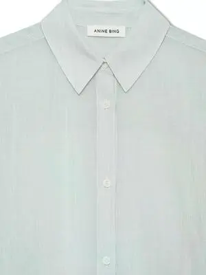 ANINE BING Plaza Striped Shirt