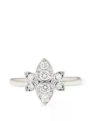 Cartier 1990 Inde Mystérieuse Diamond Ring - Silver