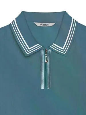 MALBON Navarro Stripe-trim Polo Shirt