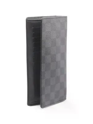 LOUIS VUITTON 2021 Damier Graphite Bi-fold Wallet - Black