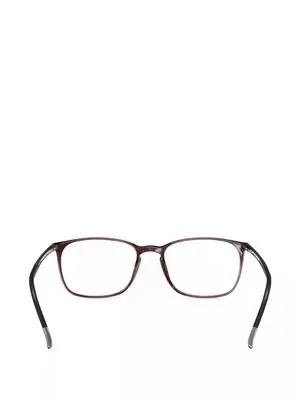 SILHOUETTE Spx Illusion Rectangle-frame Glasses - Red