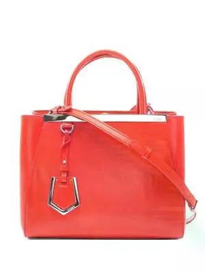 Fendi Petite 2jours Handbag - Red