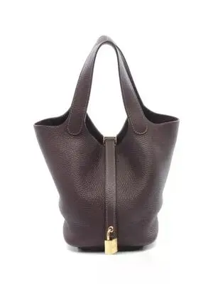 Hermès Picotin Lock Tote Bag - Brown