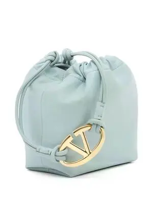Valentino Garavani Vlogo Mini Pouch Bag - Blue