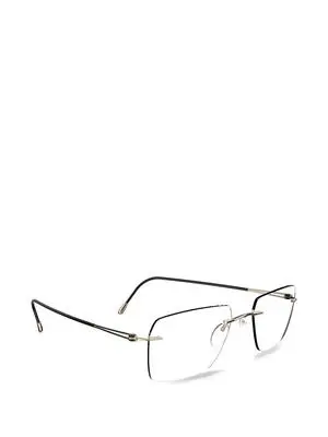 SILHOUETTE Lite Spirit Rl Rectangle-frame Eyeglasses