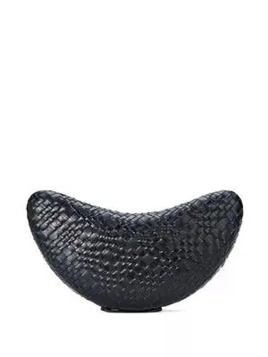 Staud Crescent Woven Clutch Bag