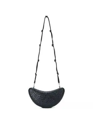 Staud Crescent Woven Clutch Bag