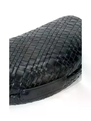 Staud Crescent Woven Clutch Bag