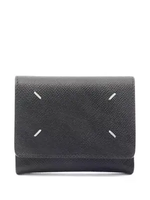 MAISON MARGIELA 20s Stitches Trifold Wallet - Black