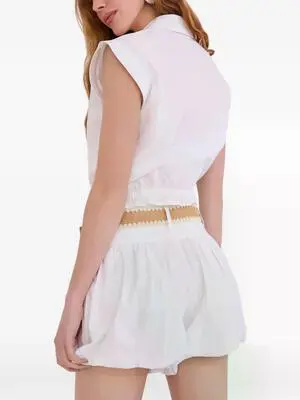 Cara Cara Belted Bubble Hem Shorts