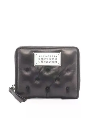 MAISON MARGIELA 2020s Glam Slam Embroidered Wallet - Black