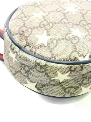 Gucci Gg Supreme Star Belt Bag - Brown