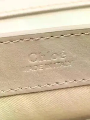 Chloé Beige Leather Shoulder Bag