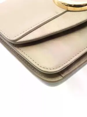 Chloé Beige Leather Shoulder Bag