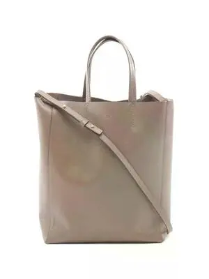 Celine 2000s Vertical Hippopotamus Cabas Tote Bag - Neutrals