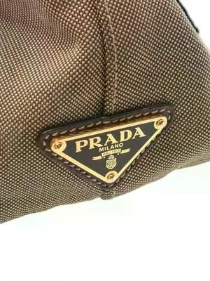 Prada Jacquard Handbag - Neutrals