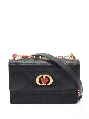Dior Miss Caro Quilted Crossbody Bag - Black
