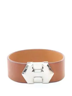 Hermès Super H Leather Bangle - Brown