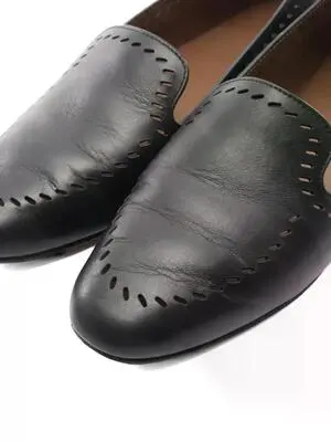 Hermès Perforated Leather Pumps
