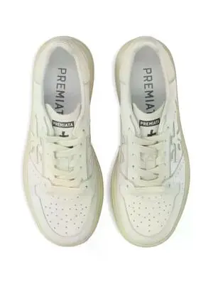 Premiata Perforated Lace-up Sneakers