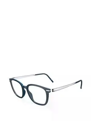 SILHOUETTE Square Frame Eyeglasses