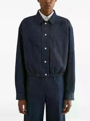 JIL SANDER Elasticated-hem Cotton Jacket