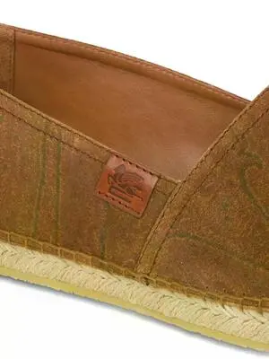 Etro Arnica Suede Espadrilles - Brown