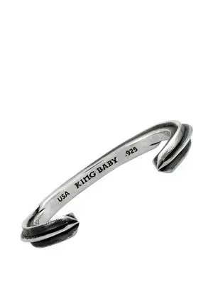 KING BABY STUDIO Sterling Shooting Star Cuff Bracelet - Silver
