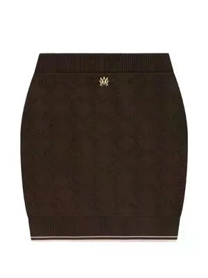 Amiri Ma Quad Mini Skirt
