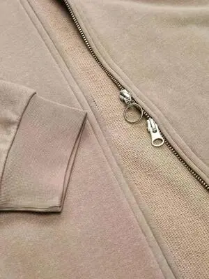 04651 HANDELSGESELLSCHAFT MBH & CO. KG Long Sleeve Zip-up Bomber Jacket - Neutrals