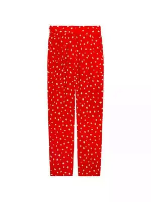 BLAZÉ MILANO Polka Dot Pleated Trousers