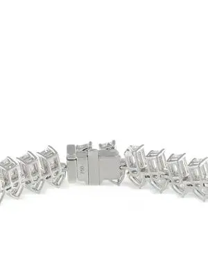 LB EXCLUSIVE 18k White Gold Diamond Bracelet - Silver